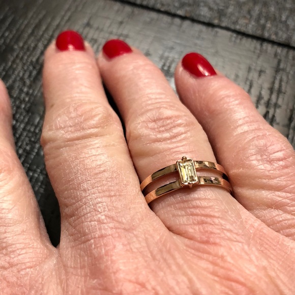 Charming Charlie | Jewelry | Nwt Size 9 Charming Charlie Rose Gold Tone ...